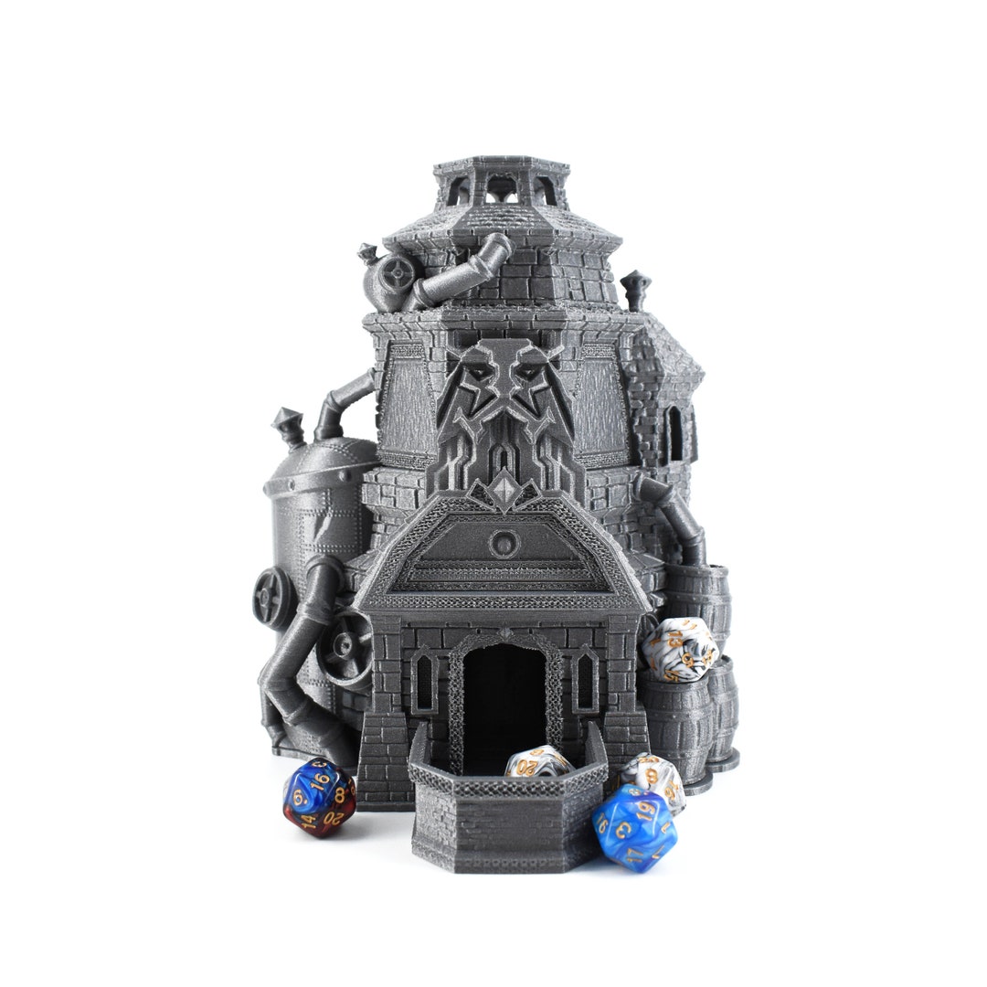 Drunken Dwarf Brewery Dice Tower - 3D Printed - Over 30 Colors, Hand ...