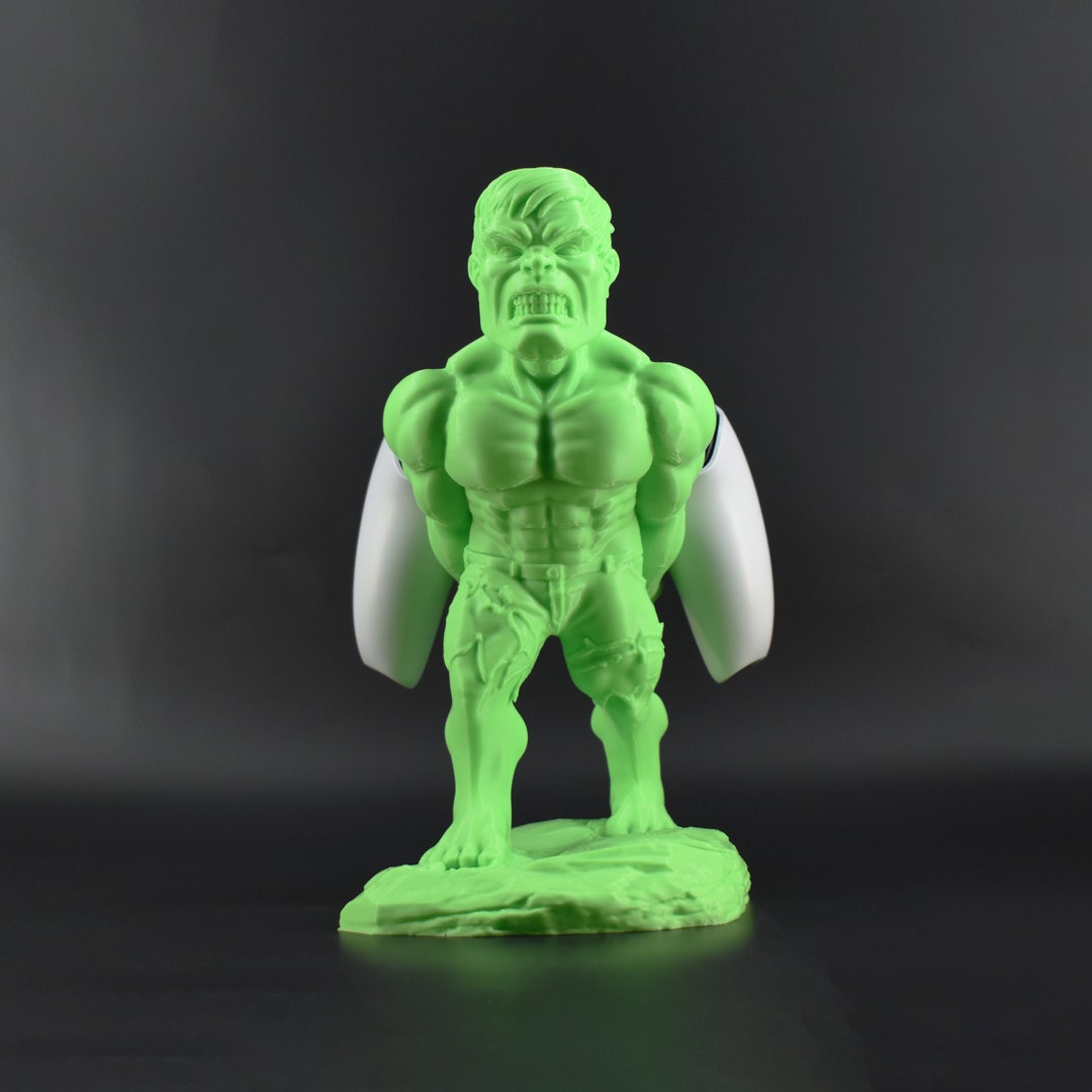 The Hulk Controller Holder, Controller Holder, Gaming Decor Office ...