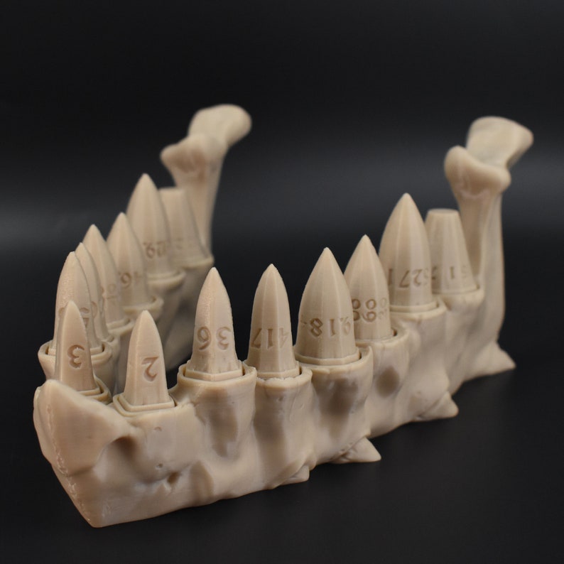 Dragon Teeth Dice Set 3D Printed Over 30 Colors Hand - Etsy