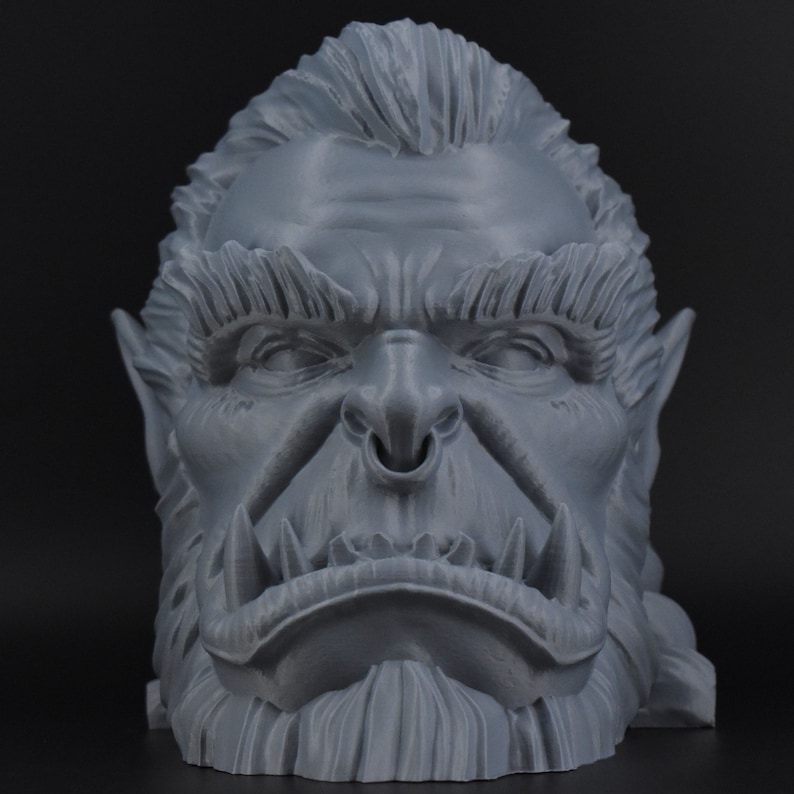 Thrall Headphone Stand, World of Warcraft Orc Warchief Headset Stand - Etsy