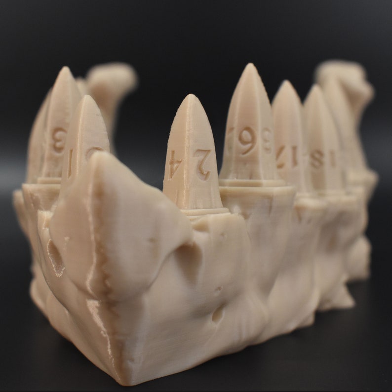 Dragon Teeth Dice Set 3D Printed Over 30 Colors Hand - Etsy