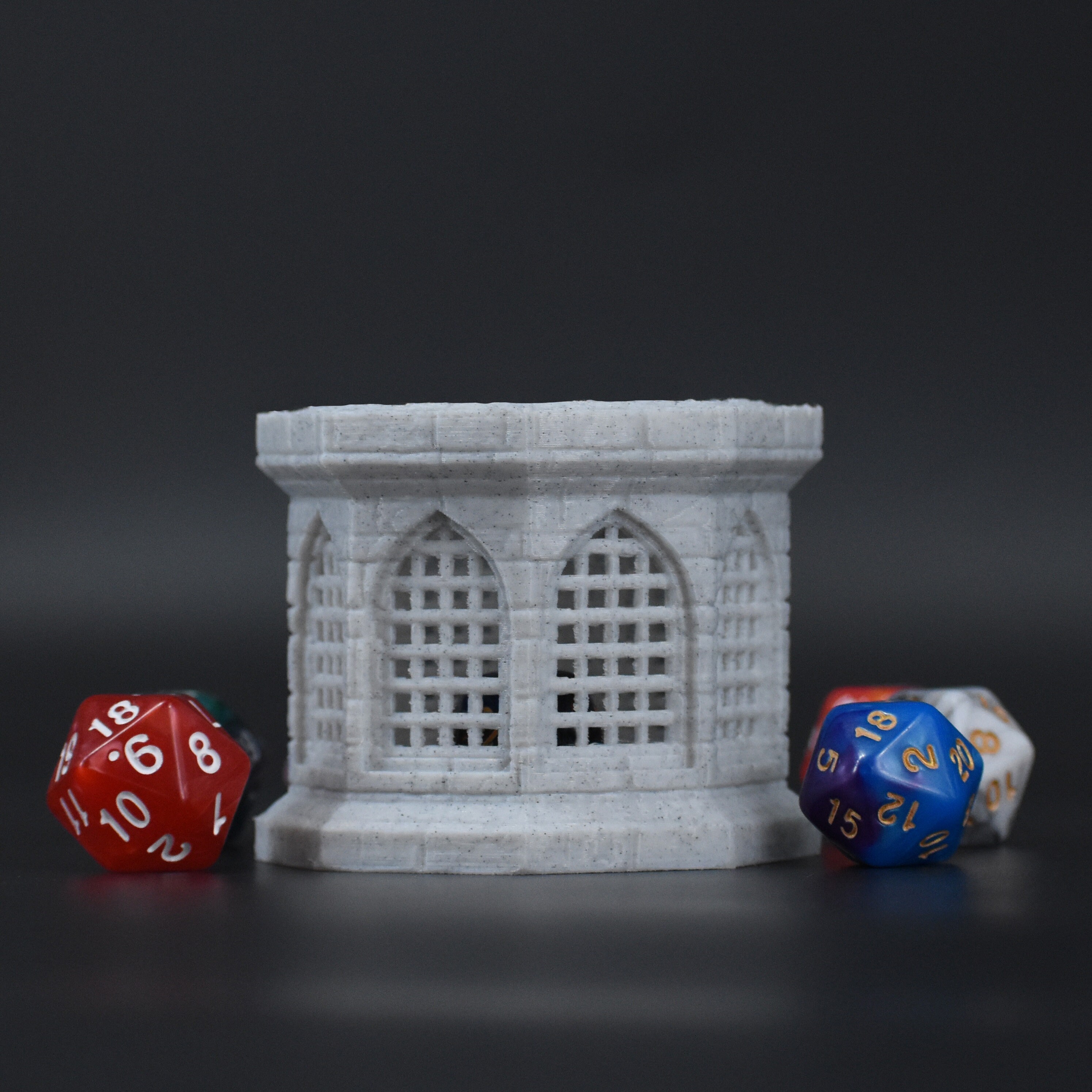 Stone Dice Jail 3D Printed Over 30 Colors Ideal for D&D - Etsy