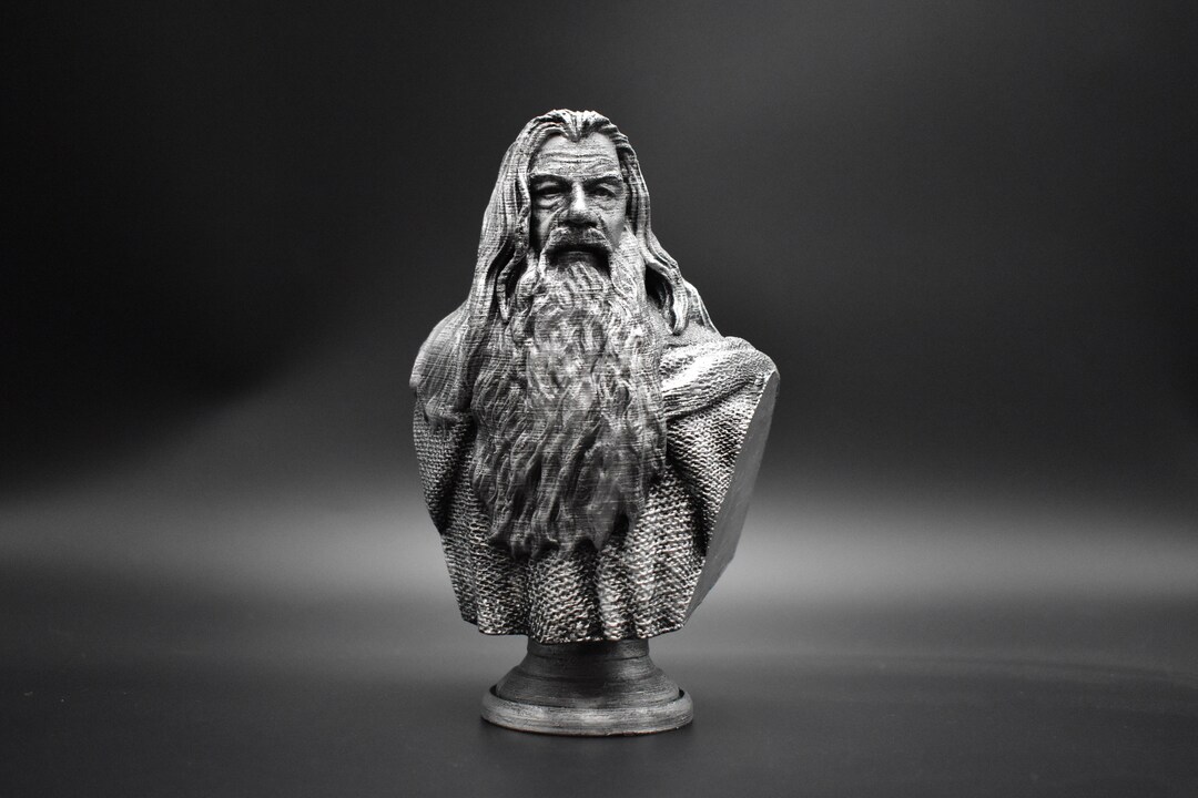 Gandalf Paintable Bust , Different Colors, FDM - Etsy
