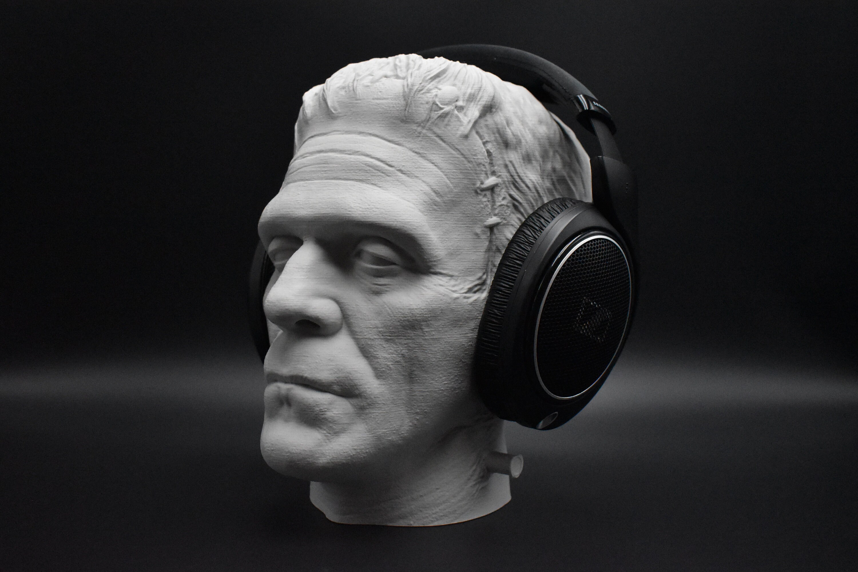 Frankenstein Headphone Stand Headphone Holder Gaming Room - Etsy