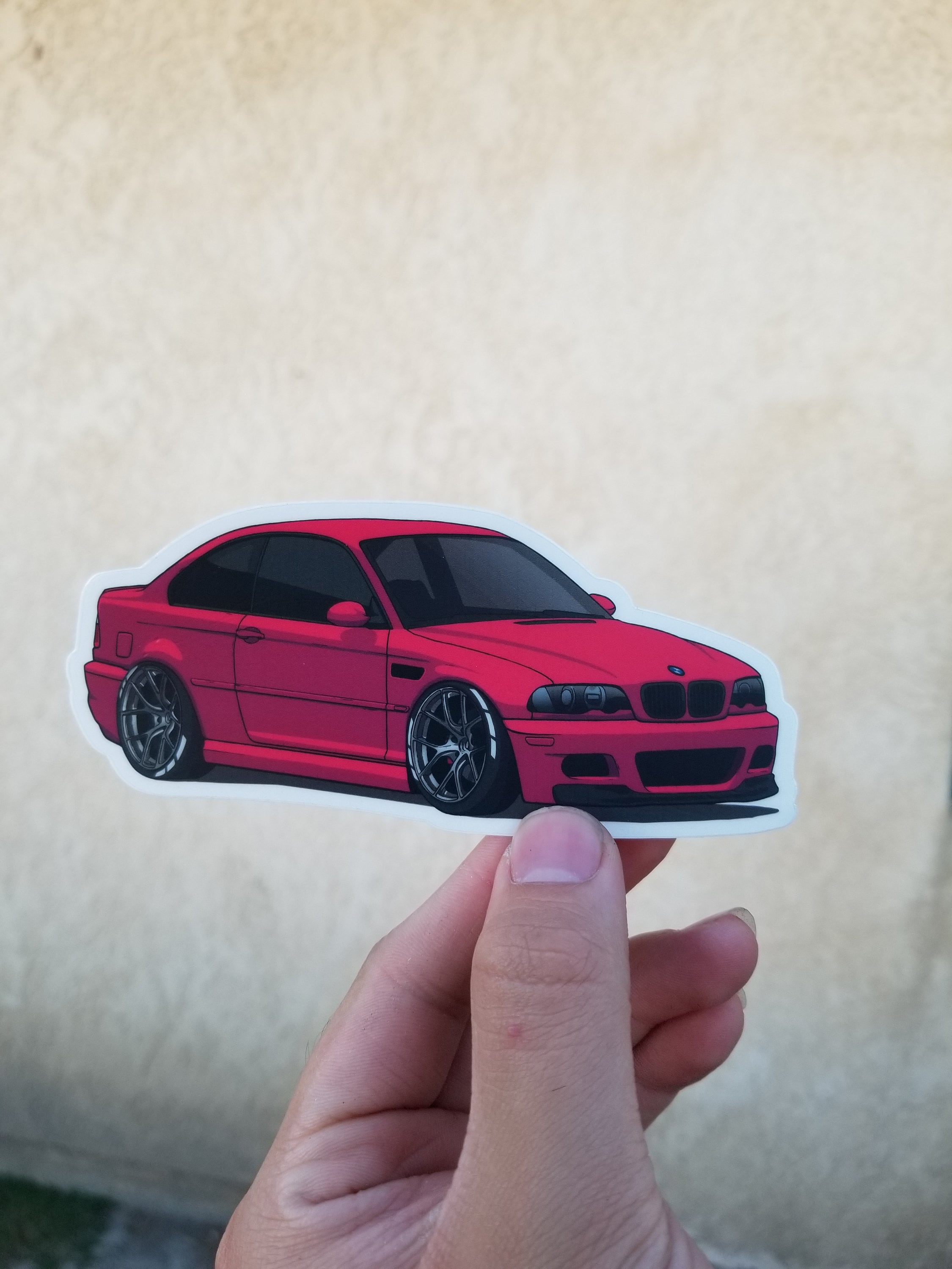 E46 M3 Stickers // great for Laptops // Clear Vinyl // Need - Etsy