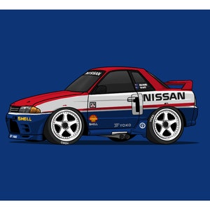 GTR R32 Prints W/iconic Liveries //made to Order // Godzilla // R32 ...