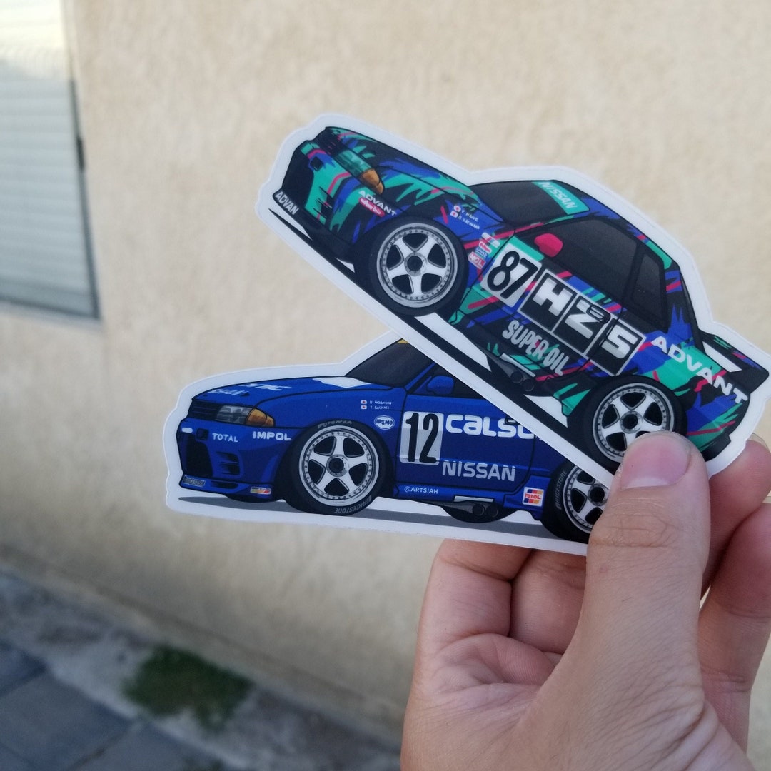 R32 GTR VINYL STICKERS // Calsonic // Hks // Jgtc // - Etsy
