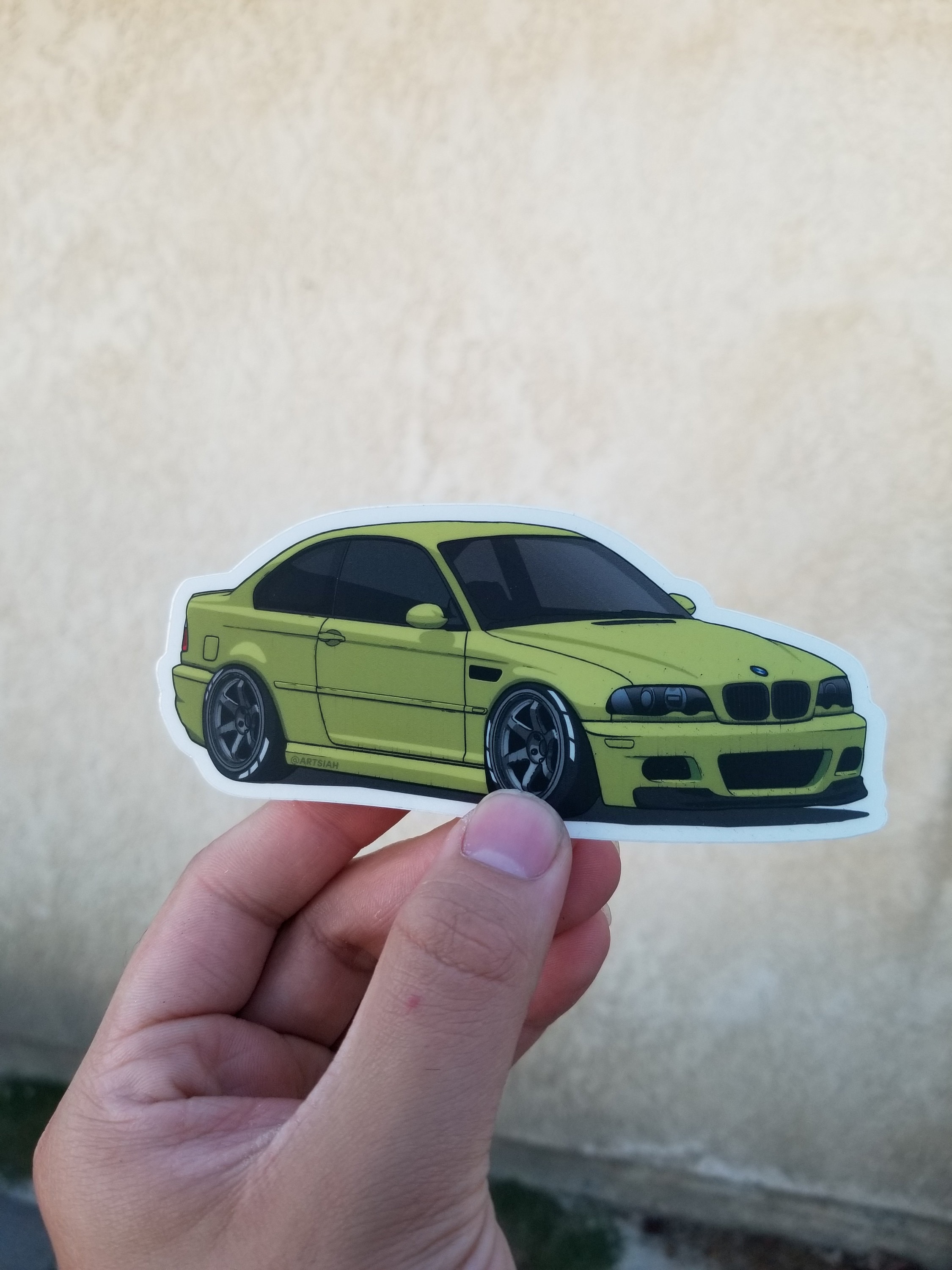 E46 M3 Stickers // great for Laptops // Clear Vinyl // Need - Etsy