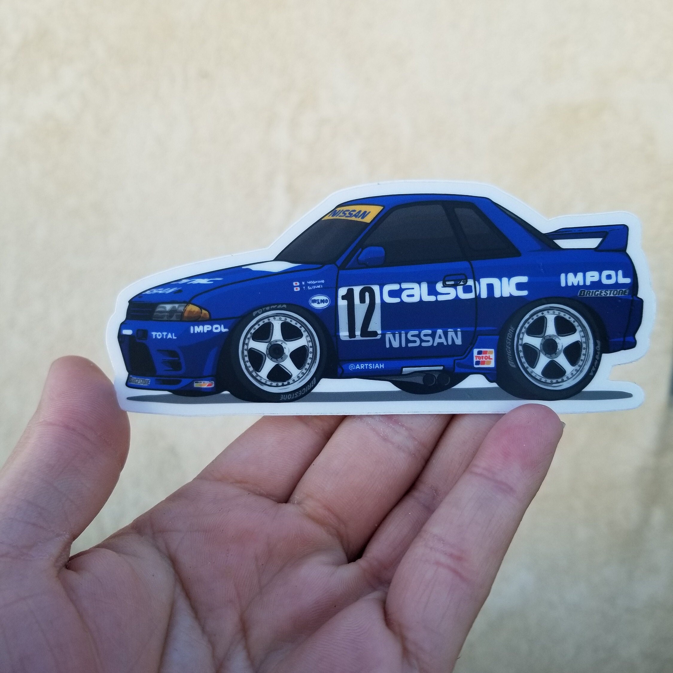 R32 GTR VINYL STICKERS // Calsonic // Hks // Jgtc // - Etsy