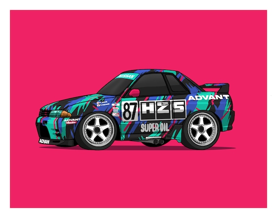 GTR R32 Prints W/iconic Liveries //made to Order // Godzilla - Etsy