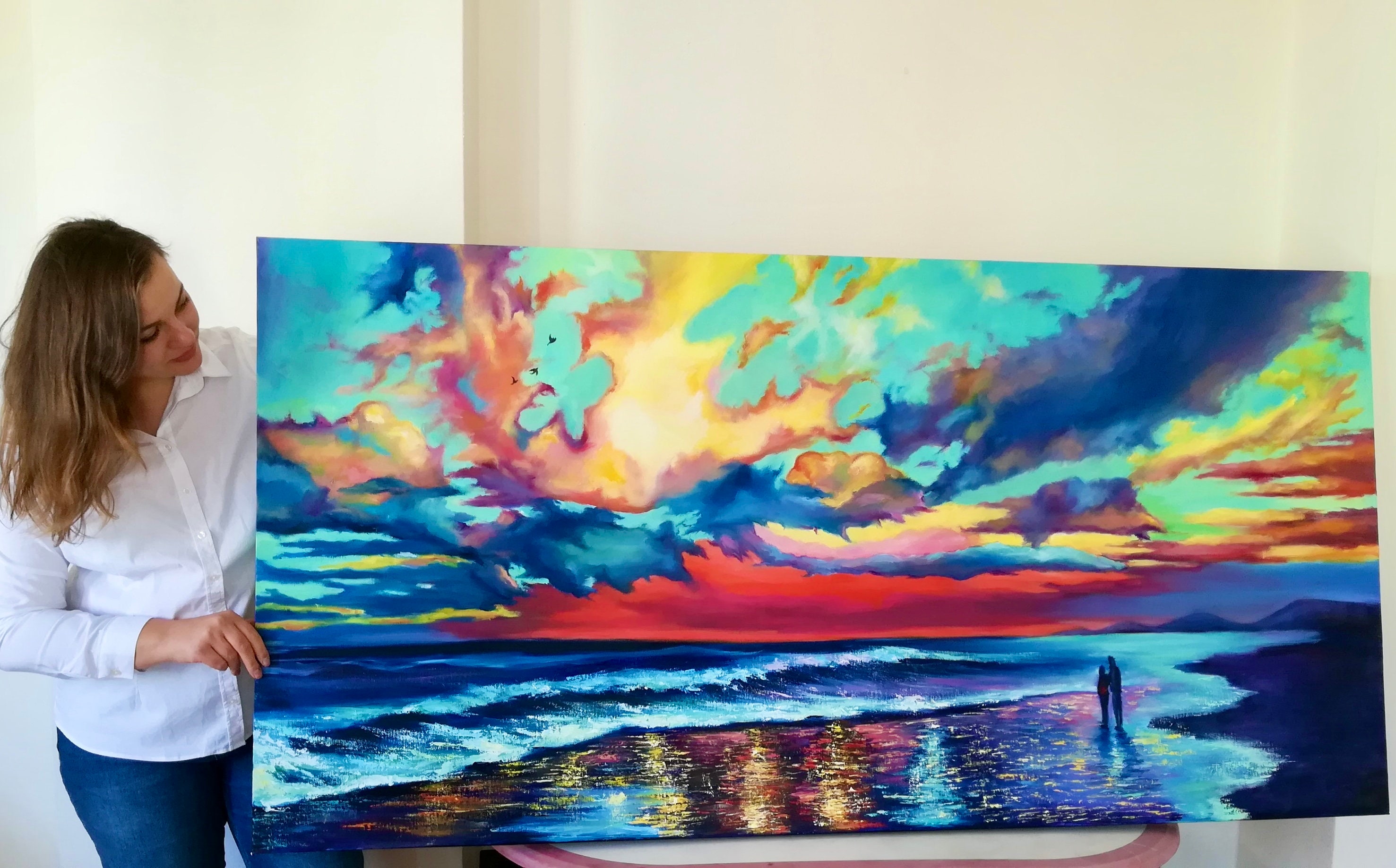 California Painting Original Painting Seascape Painting by | Etsy