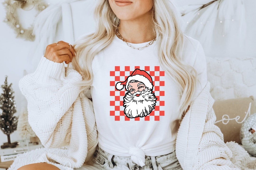 Winking Santa Png, Santa Svg, Beard Svg, I Love Santa Svg, Christmas ...