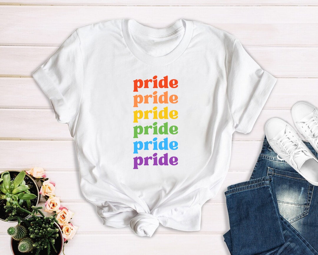 LGBT Shirt, Pride Flag Shirt, LGBT Flag Shirt, Bisexual Shirt,love Wins ...