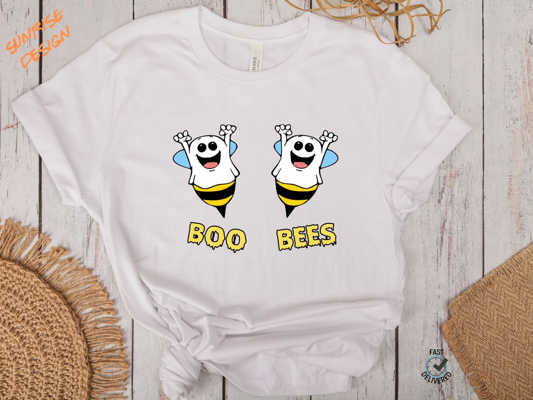 Boo Bees Shirt, Boo Bee Halloween, Halloween Boo, Boo Shirt, Cute ...