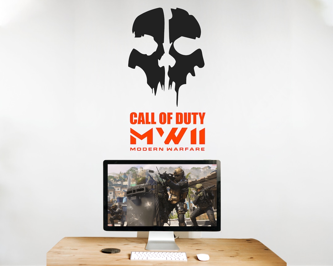 Call of Duty Modern Warfare Wall Decal Sticker Gamer Room - Etsy