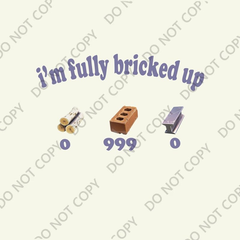 Im Fully Bricked up Shirt - Etsy