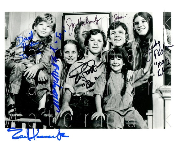 The Waltons signed 8X10 print photo photograph picture poster | Etsy