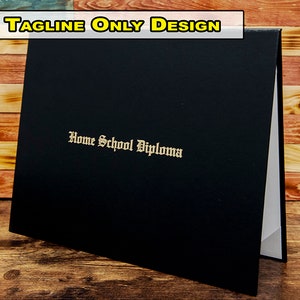 Stock home School Diploma Design Diploma Cover Hardback - Etsy