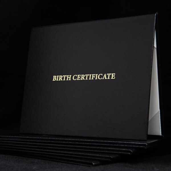 Birth Certificate Holder - Etsy