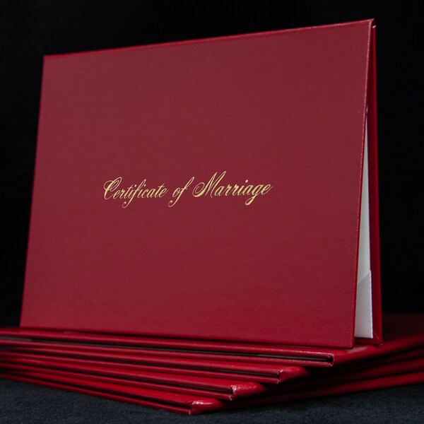 Marriage Certificate - Etsy