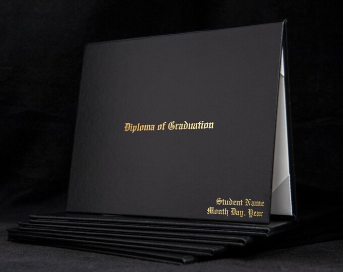 Custom Leather Certificate Holder Leather Diploma Display Leather ...