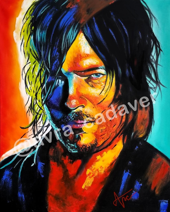 Norman Reedus Paintings