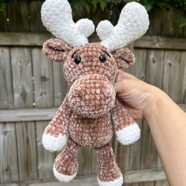 Crocheted Moose - Etsy
