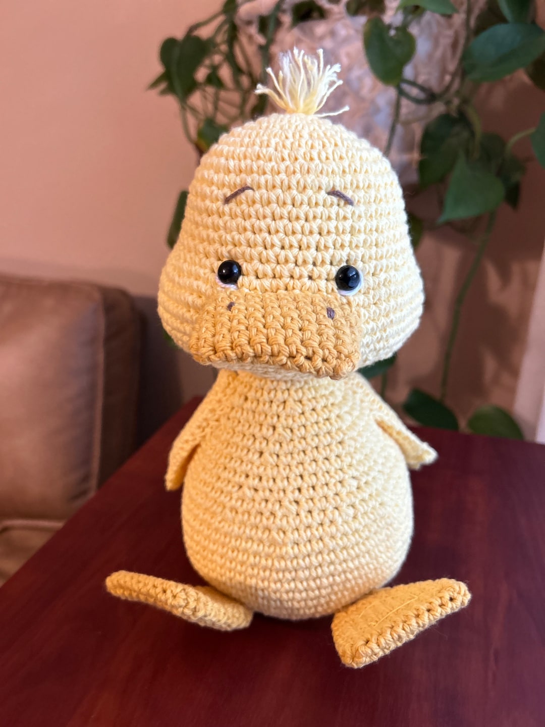 Crocheted Duckling - Crocheted Duck Stuffed Animal - Amigurumi Duck - Etsy