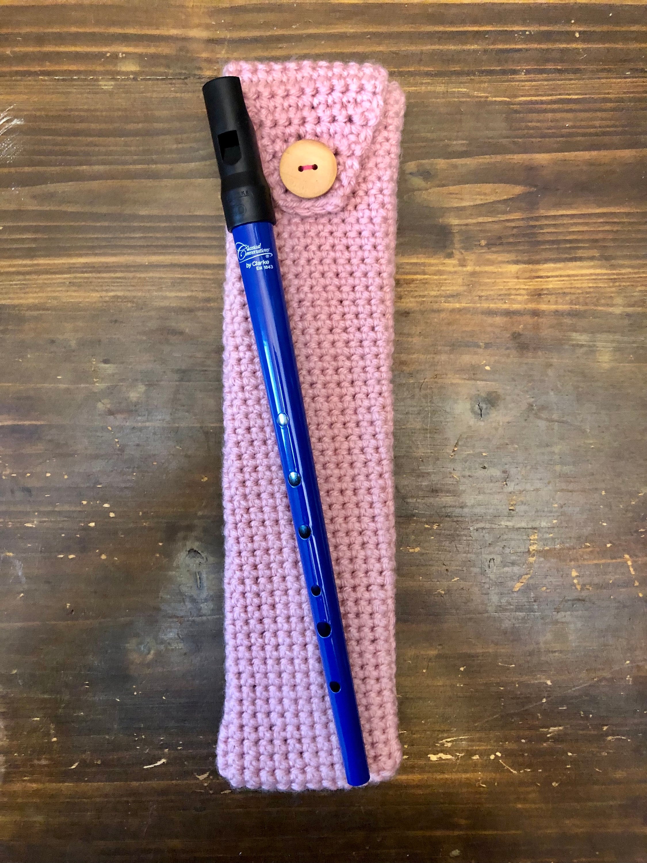 Crocheted Tin Whistle Case Tin Whistle Sleeping Bag - Etsy