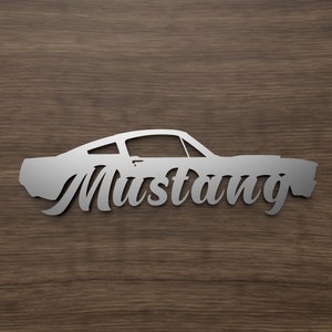 Mustang DXF and SVG Files - Digital Download - Plasma or Laser CNC Cut ...