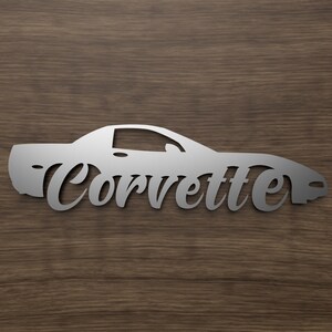 Chevy C5 Z06 Corvette DXF and SVG Files - Digital Download - Plasma or ...