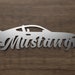 Ford Mustang 5th Gen DXF and SVG Files Digital Download Plasma or Laser ...