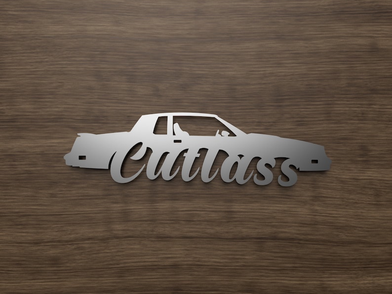 1982 Oldsmobile Cutlass DXF and SVG Files Digital Download - Etsy