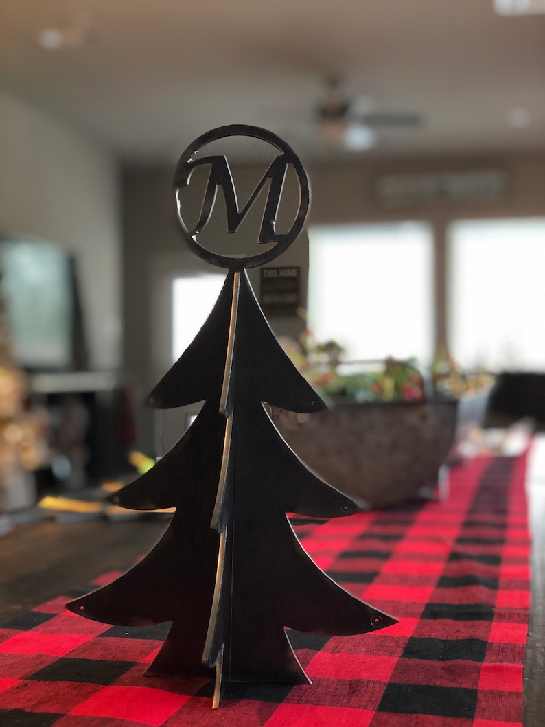 Personalized Christmas Trees Modular DXF and SVG Files Full - Etsy