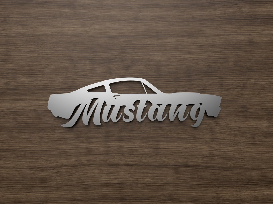 Mustang DXF and SVG Files - Digital Download - Plasma or Laser CNC Cut ...