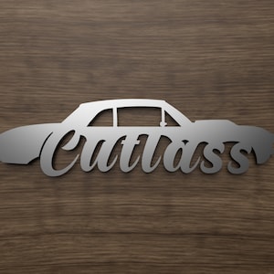 1961 Oldsmobile Cutlass DXF and SVG Files - Digital Download - Plasma ...