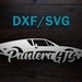 C8 Corvette DXF and SVG Files Digital Download Plasma or Laser CNC Cut ...