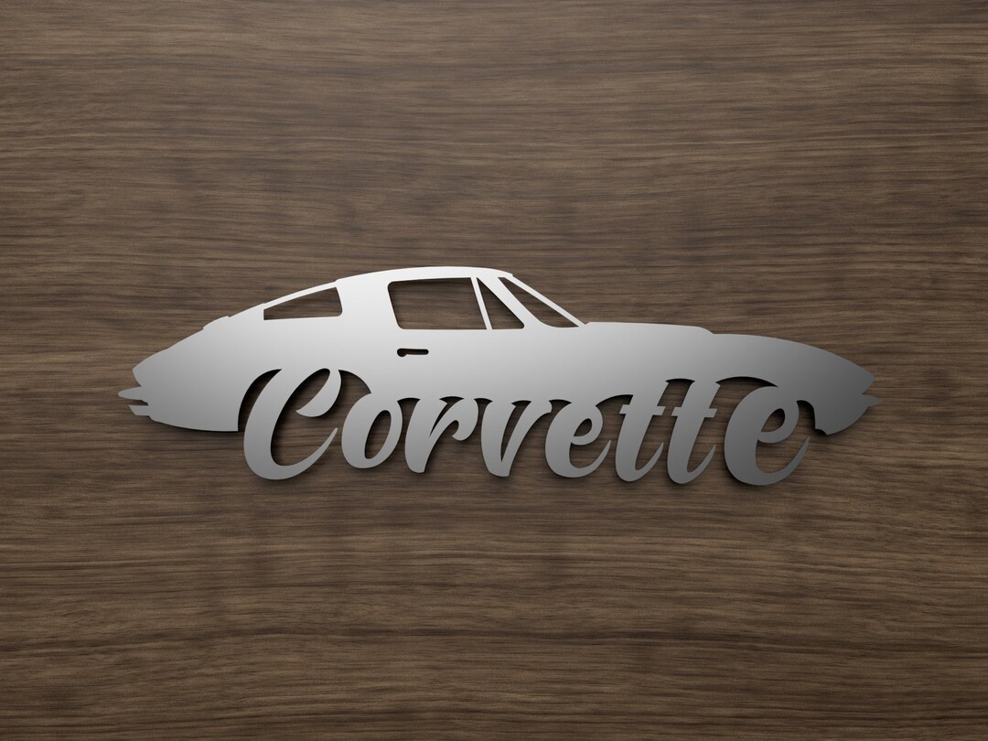 Chevy Corvette 1967 DXF and SVG Files - Digital Download - Plasma or ...
