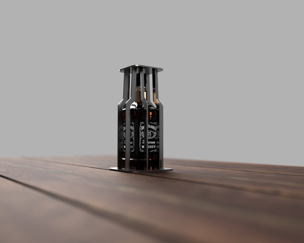 Whiskey Bottle Cage DXF and SVG Files Plasma or Laser CNC - Etsy