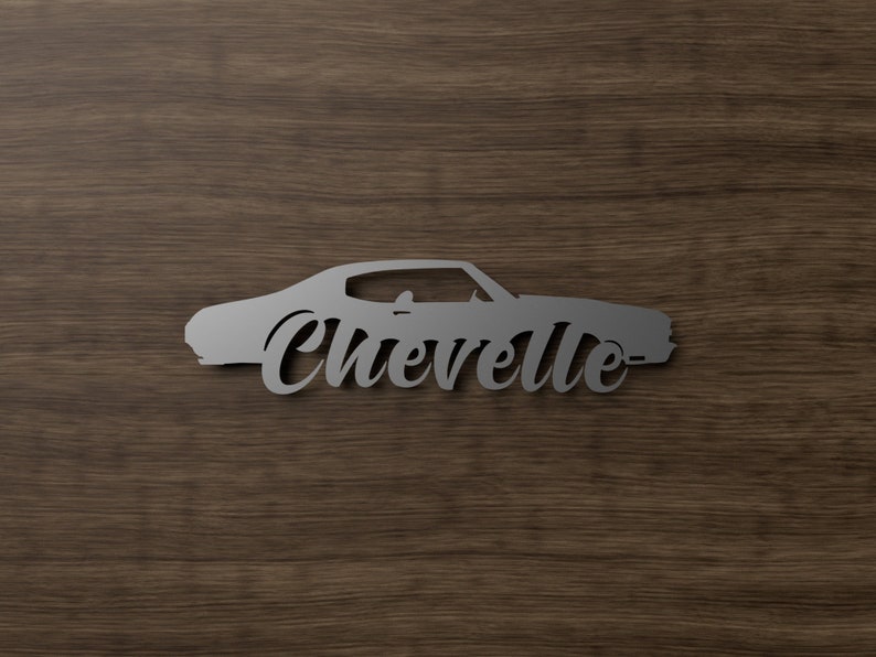 Chevelle DXF and SVG Files - Digital Download - Plasma or Laser CNC Cut ...