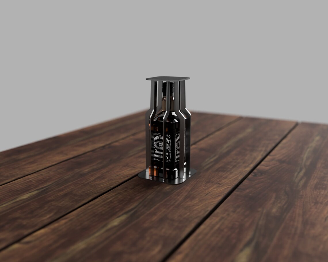 Whiskey Bottle Cage DXF and SVG Files Plasma or Laser CNC - Etsy