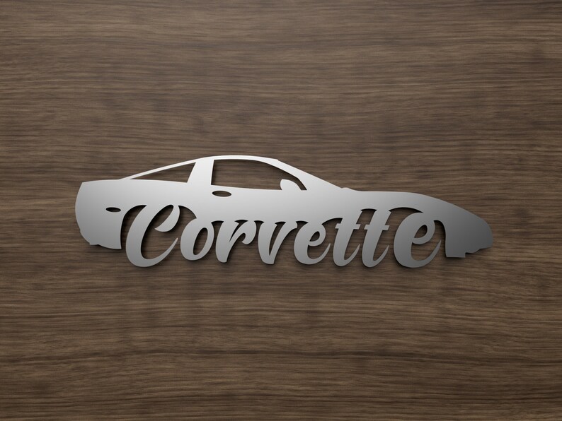 Chevy C5 Corvette DXF and SVG Files - Digital Download - Plasma or ...