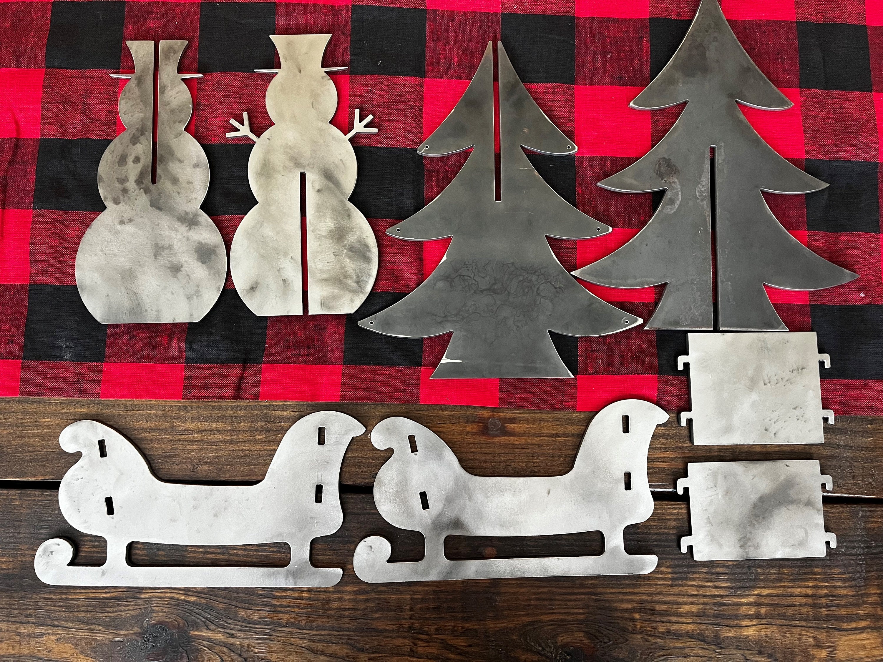 Christmas Decoration Bundle DXF and SVG Files - Plasma or Laser CNC Cut ...