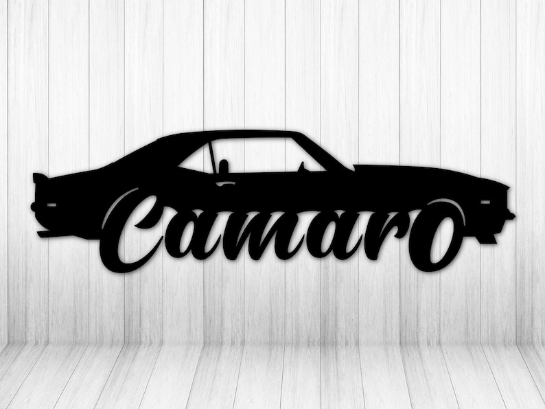 68 Camaro Dxf Svg Eps Ai Pdf Png Files - Digital Download - Plasma ...