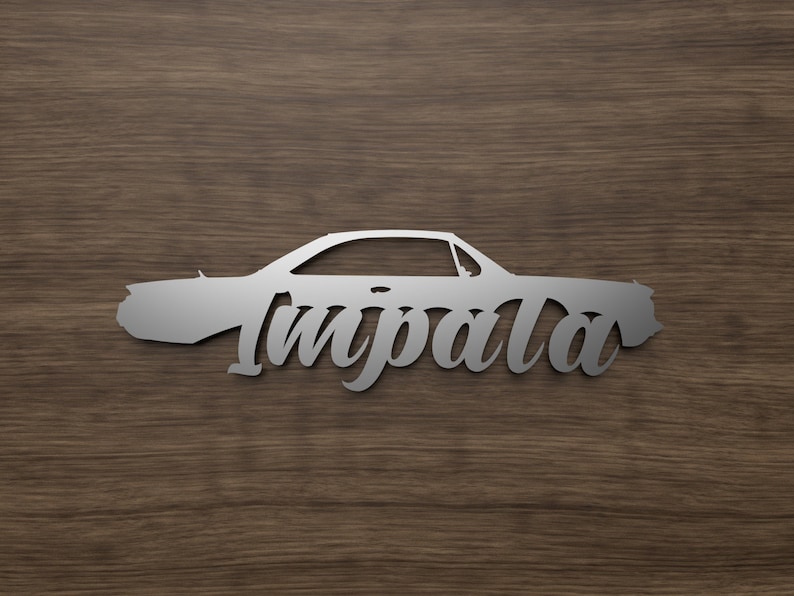 Chevy Impala 1961 DXF and SVG Files Digital Download - Etsy