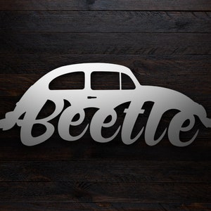Volkswagen Beetle VW Bug DXF and SVG Files Digital Download Plasma or ...