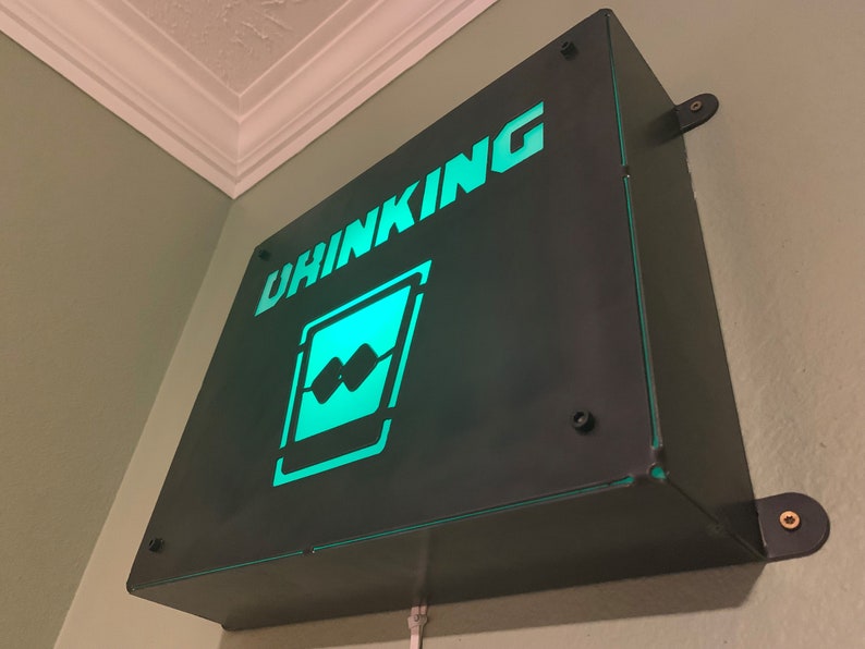 Working and Drinking Signs DXF and SVG Files Plasma or Laser - Etsy