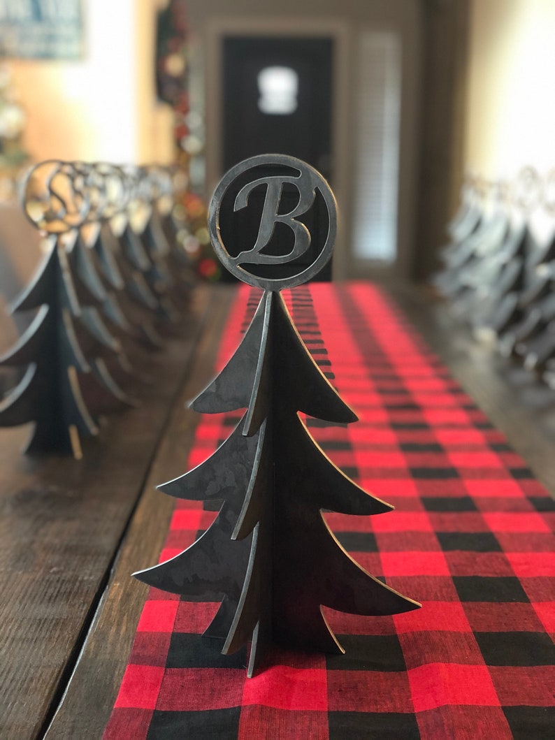 Personalized Christmas Trees Modular DXF and SVG Files Full - Etsy