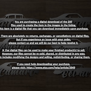 Cars & Trucks Bundle DXF and SVG Files - Digital Download - Plasma or ...