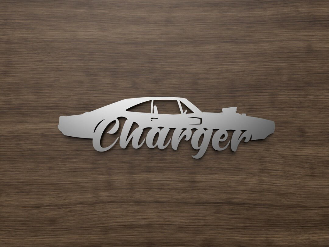 Charger DXF and SVG Files Digital Download Plasma or Laser CNC Cut ...